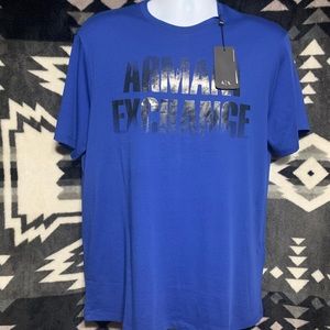 A/X Armani Exchange | Shirts | Ax Armani Exchange Mens Logo Tshirt ...